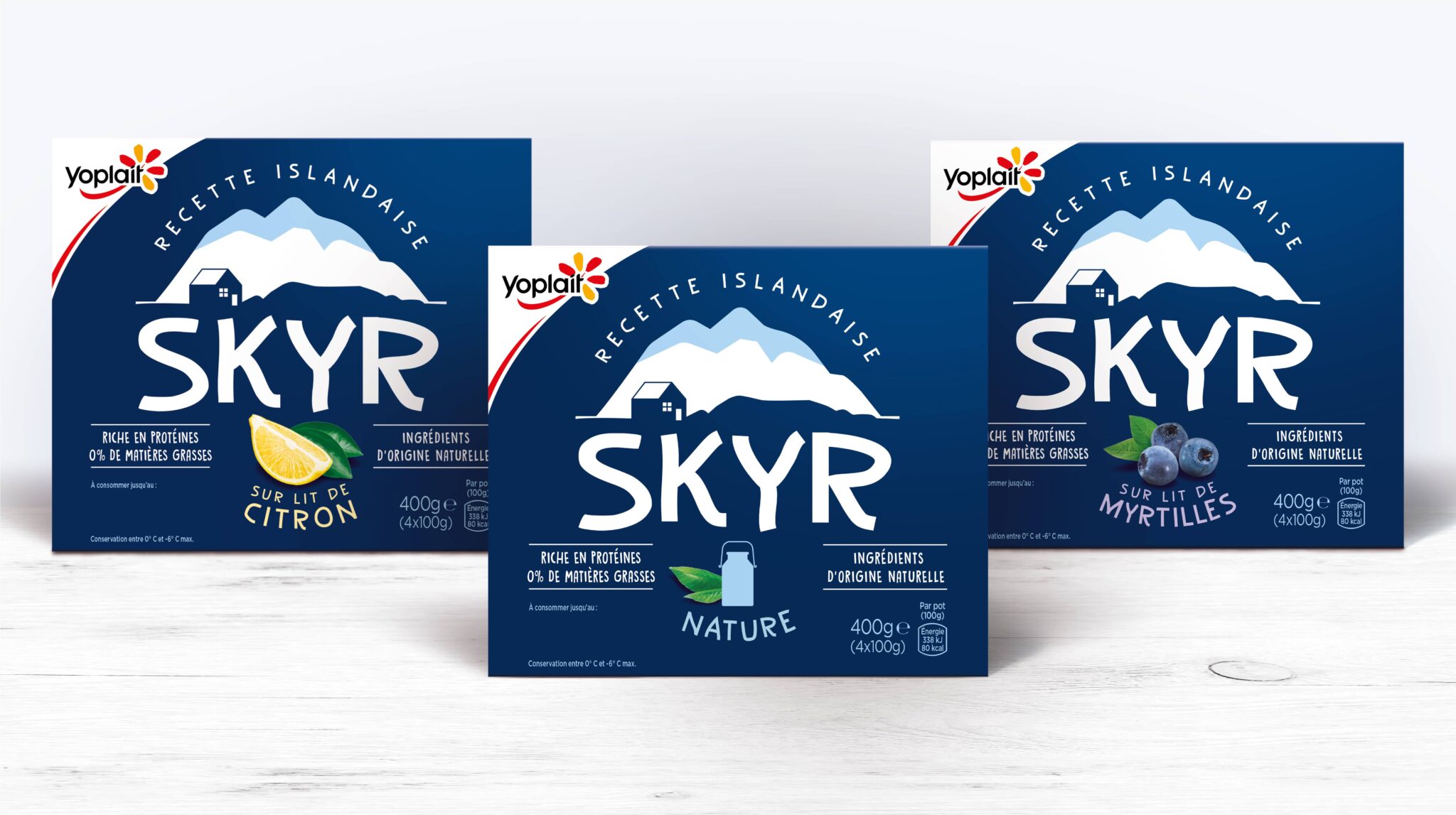 Yoplait Skyr, une fraîcheur nordique - CBA Design France