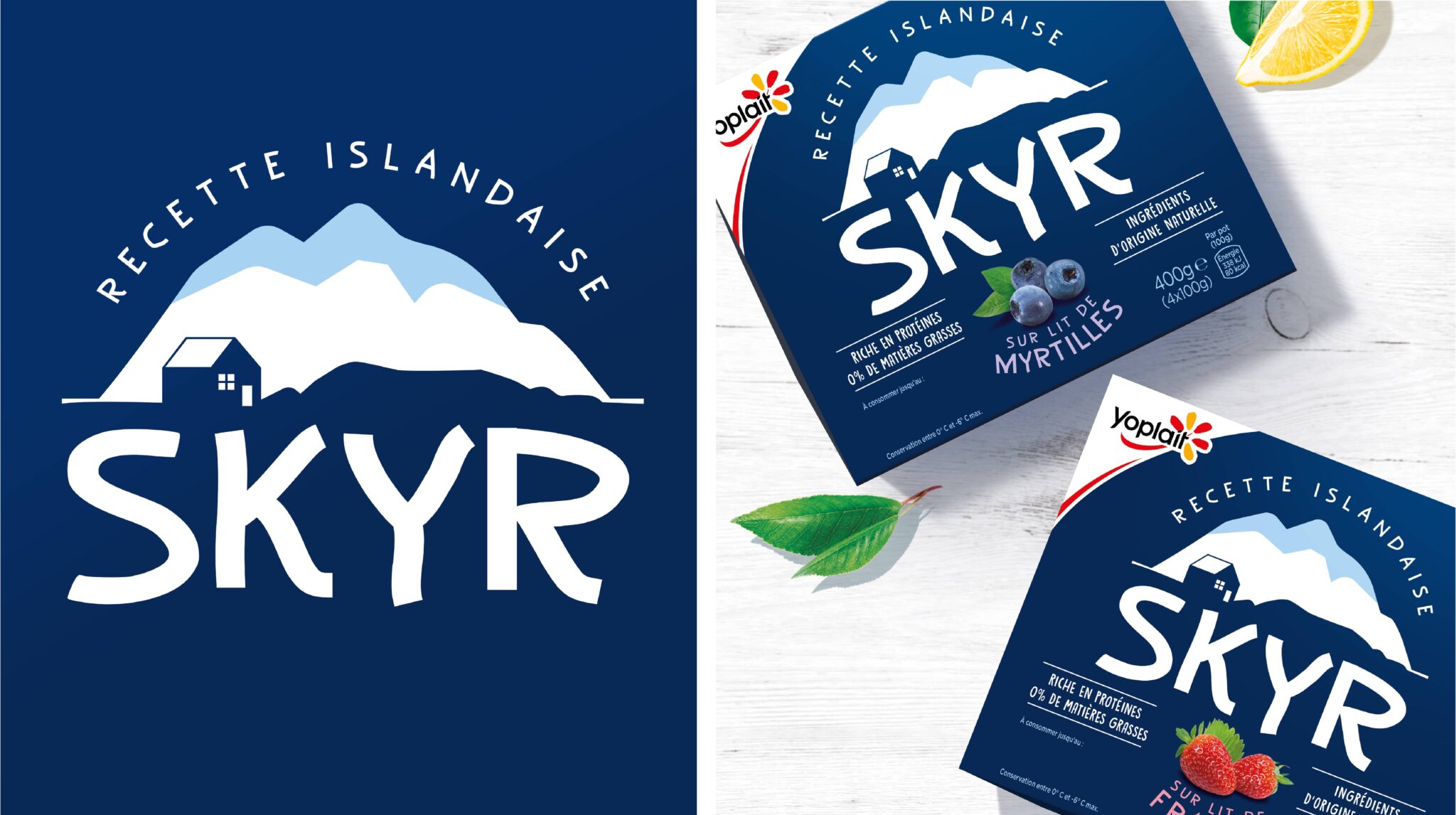Yoplait Skyr, une fraîcheur nordique - CBA Design France
