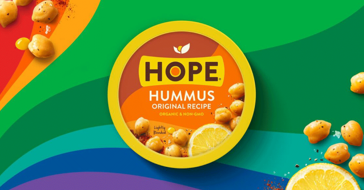 Hope Visual Identity, Spread Good Things - CBA Design France