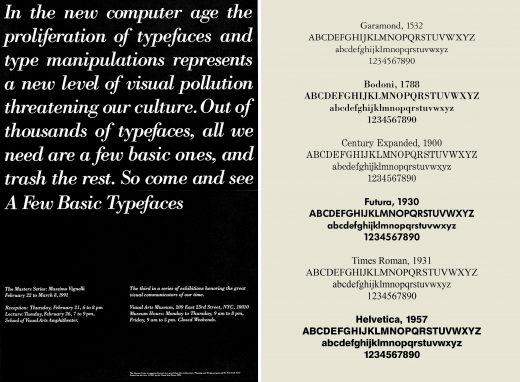 Design: Bodoni