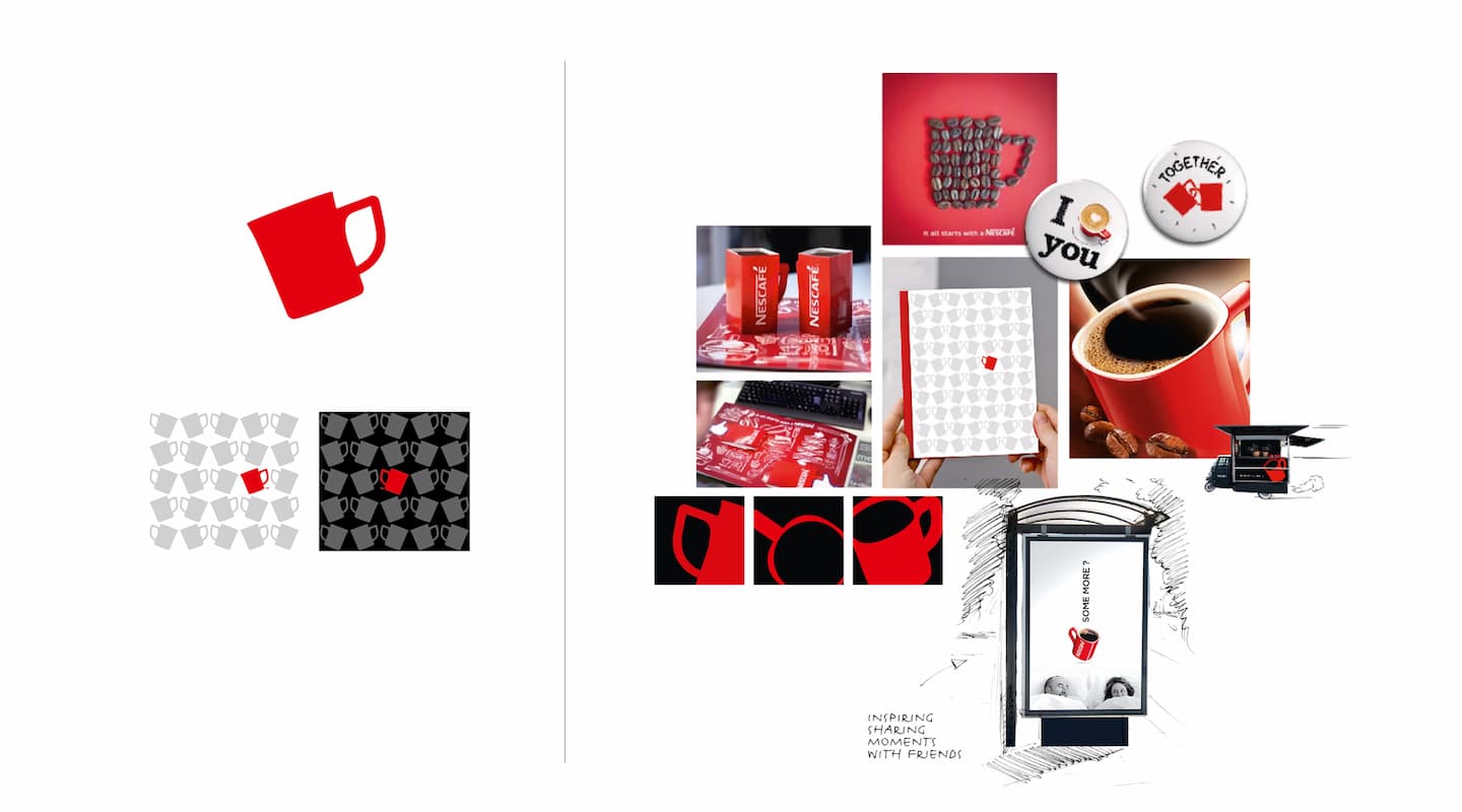 Nescafé, new identity for a Masterbrand