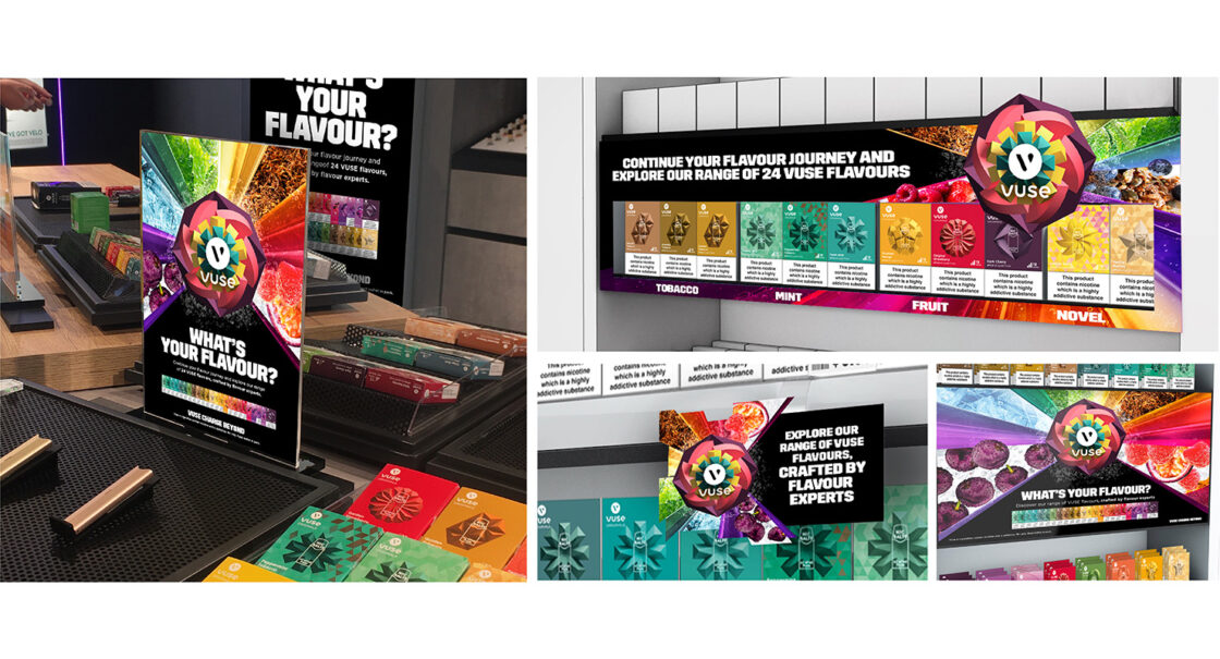 Vuse, What's your flavour? - CBA Design